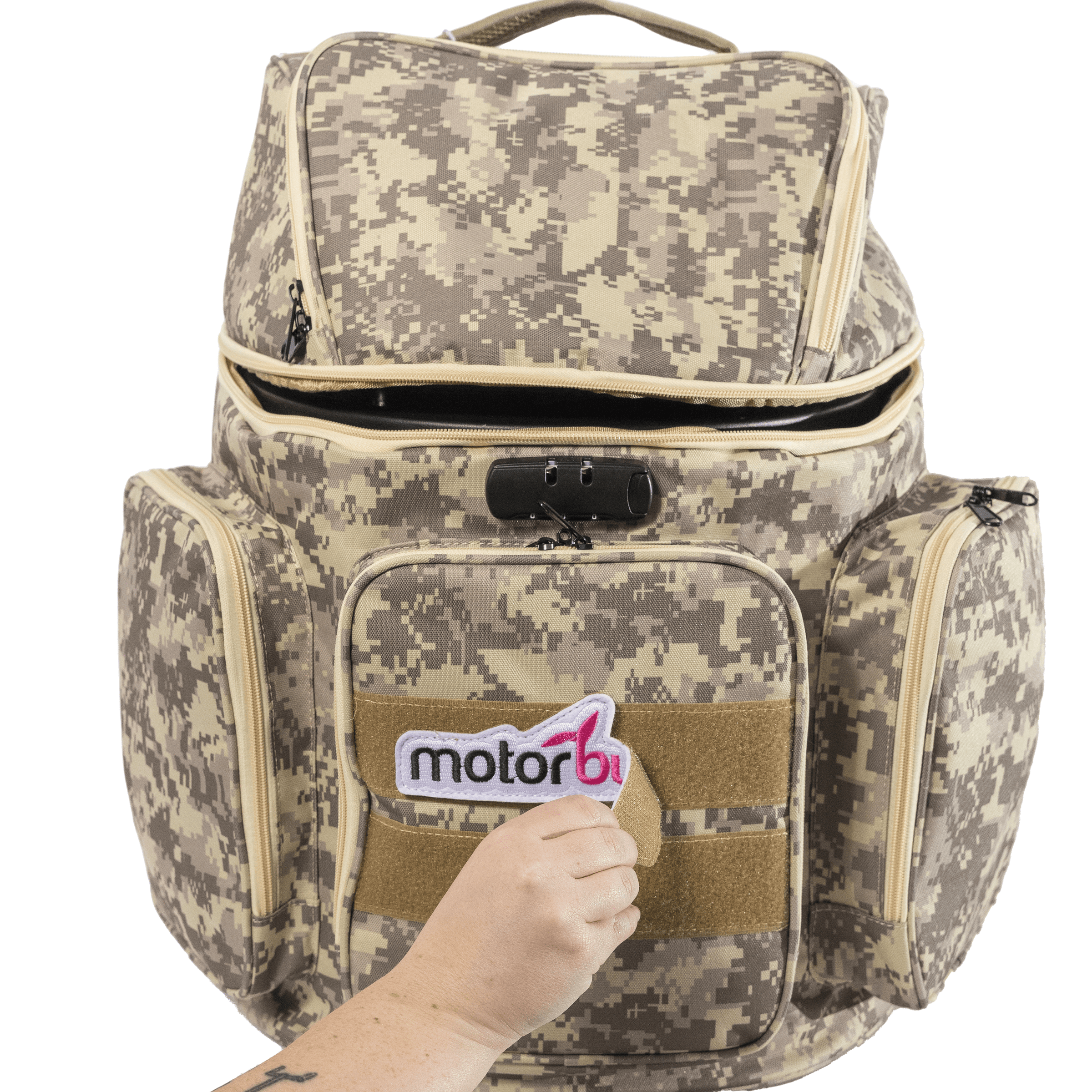 Secure Travel Bag: Travel Backpack - Motorbunny - Motorbunny